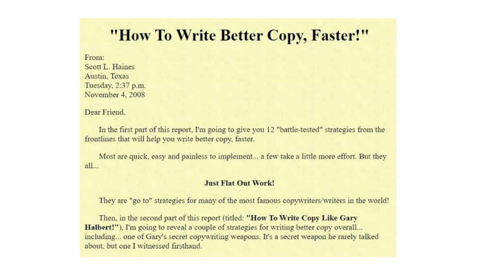 Quem foi o Copywriting Gary Halbert - Blog Davi Arbelo