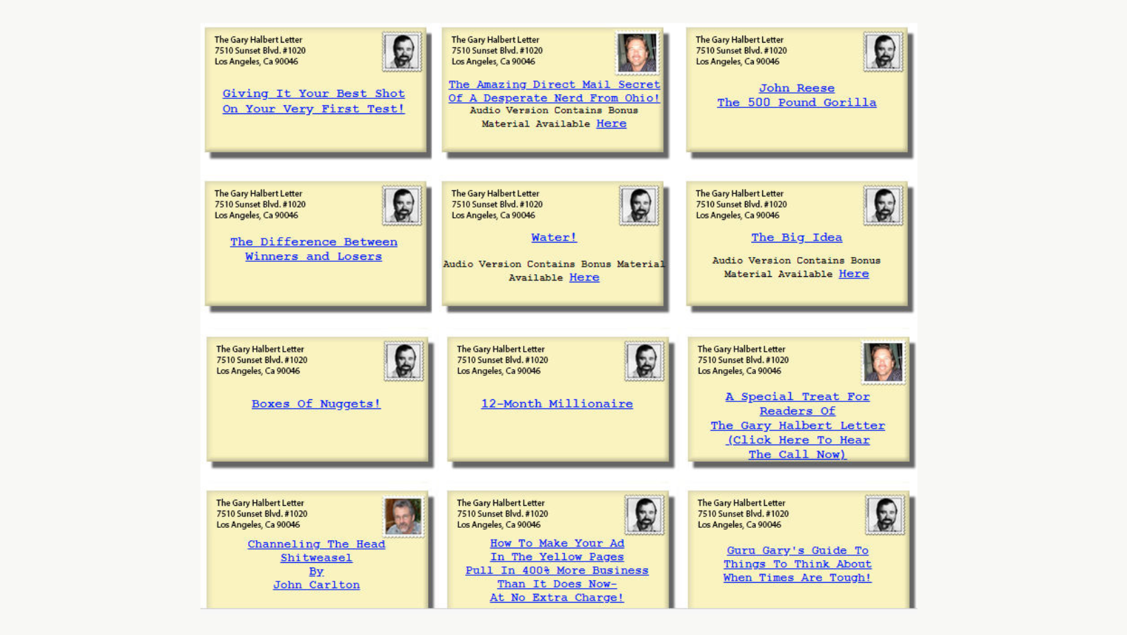 Gary Halbert Copywriting: 10 Estratégias Testadas pelo tempo - Blog ...